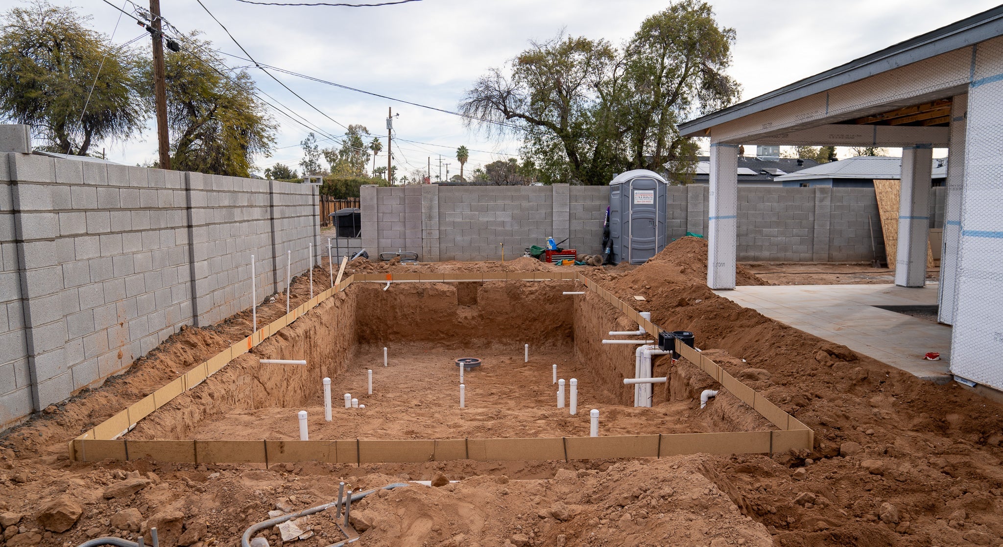 Central Phoenix Residential Pool for Living Stone – JMax Plumbing