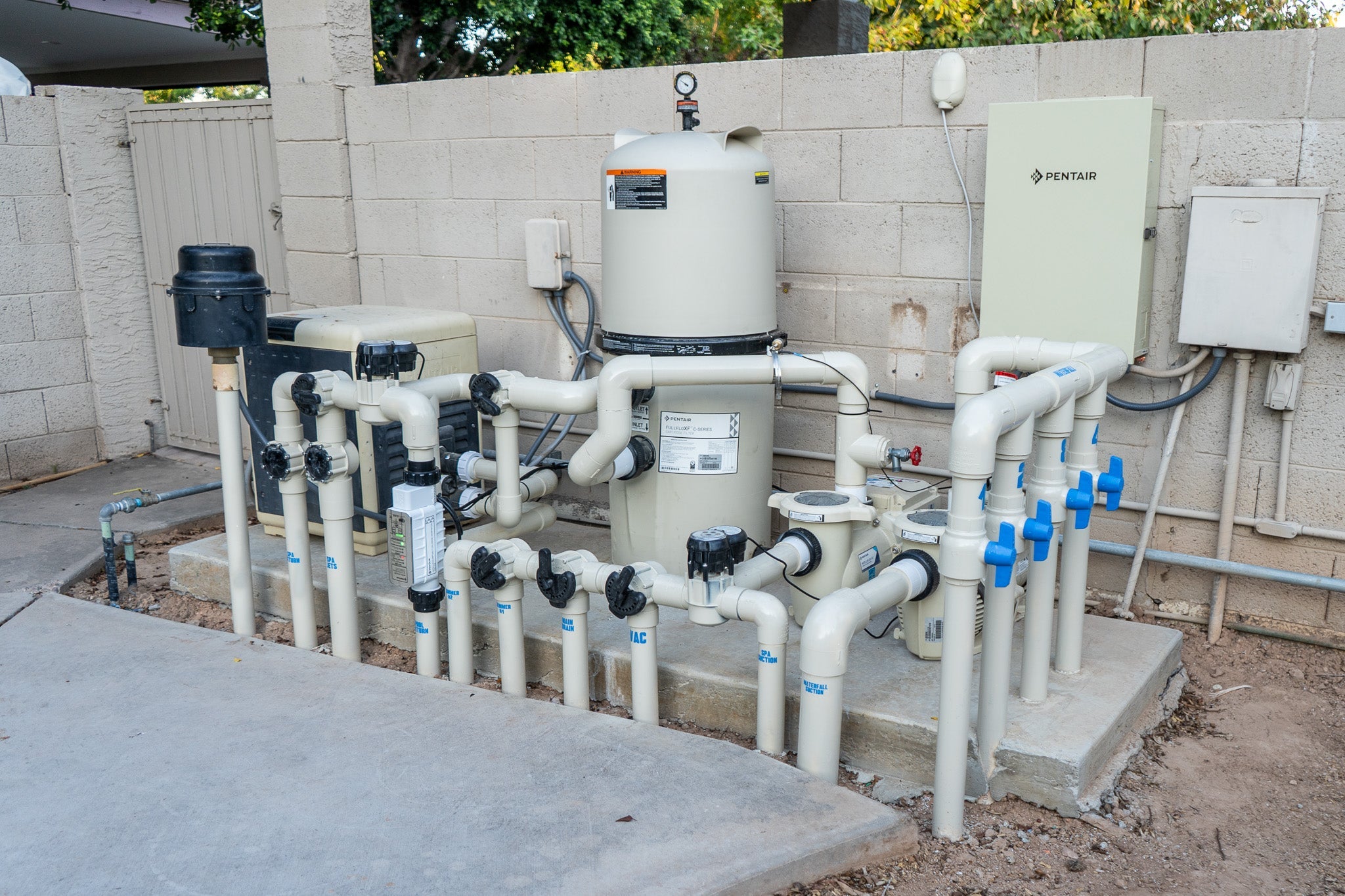 Pool/Spa Equipment Upgrade & Spillover Modification – JMax Plumbing